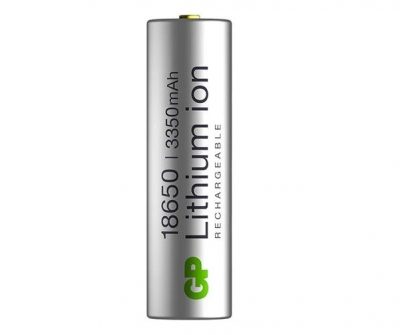 GP Li-ion 18650 2600mAh Rechargeable Battery | Addcom Solution Pte Ltd